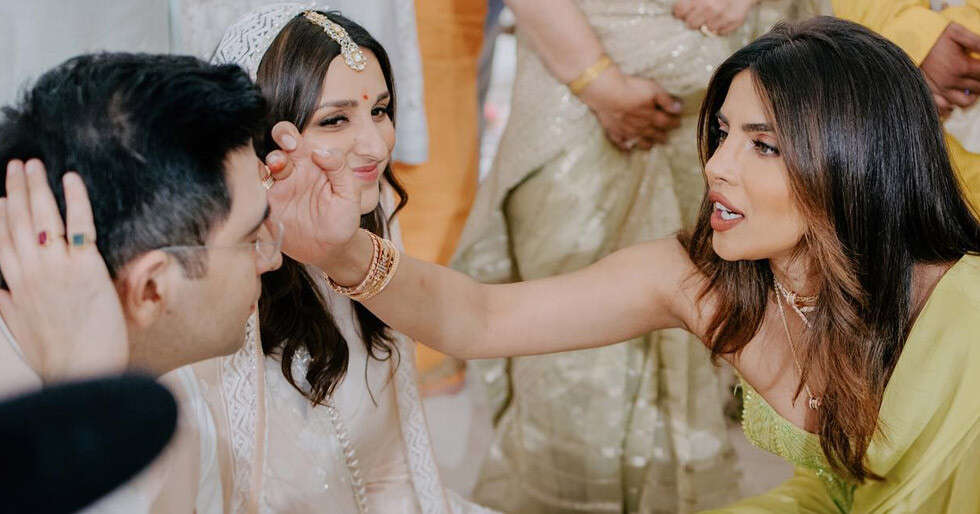 Priyanka Chopra Jonas pens a heartwarming note for the newlyweds Parineeti Chopra and Raghav ...