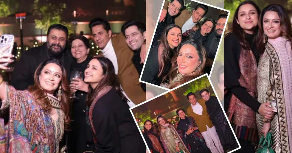 Parineeti Chopra and Raghav Chadha celebrate their first Lohri post-wedding. See pics | Filmfare.com