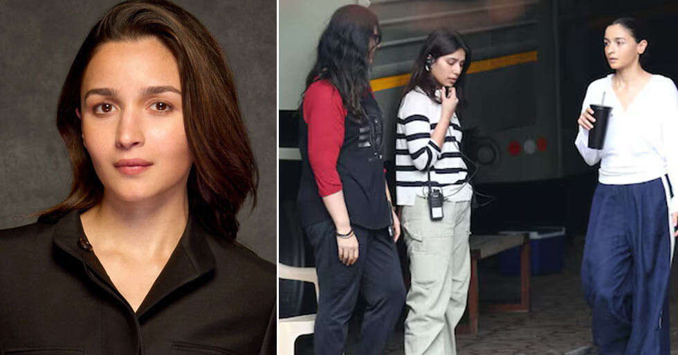 Alia Bhatt gets clicked on the sets of her YRF Spy Universe film Alpha ...
