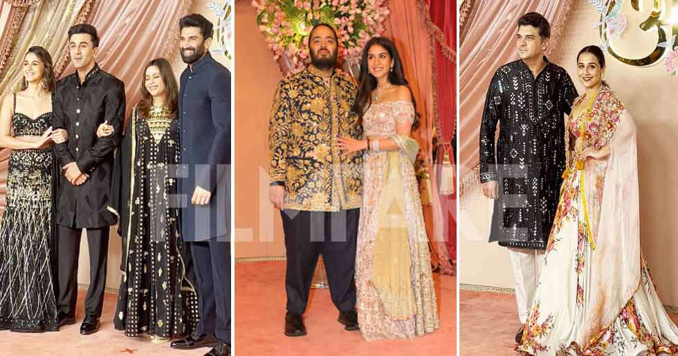 Alia Bhatt, Ranbir Kapoor and others at Anant-Radhika’s sangeet ...