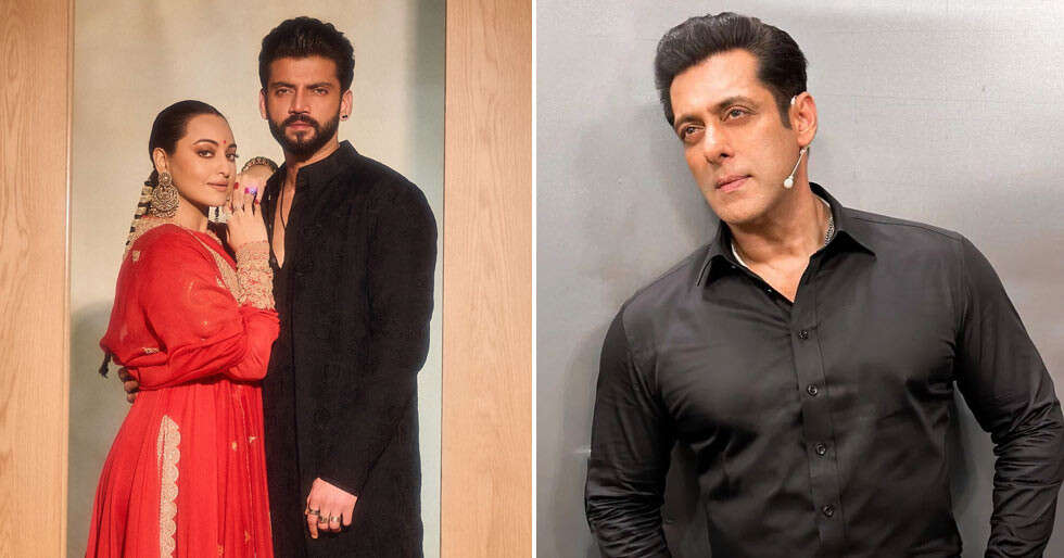 Sonakshi Sinha and Zaheer Iqbal first met at Salman Khan’s home ...