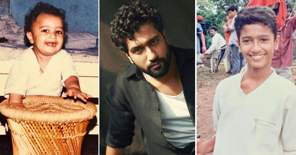 Vicky Kaushal’s father and brother wish him with adorable childhood ...