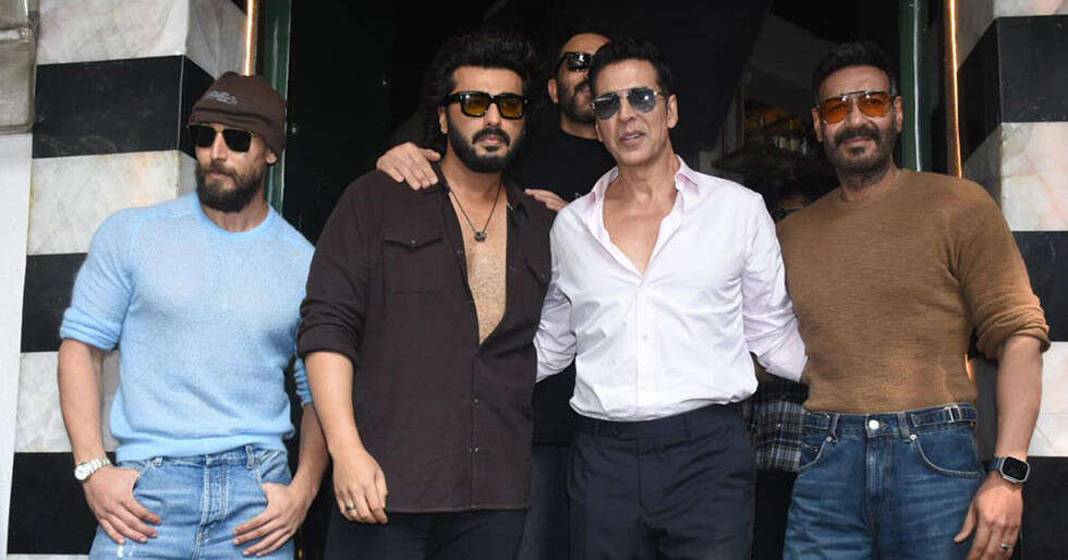 Photos: Singham Again's Cast Steps Out Together For Lunch | Filmfare.com