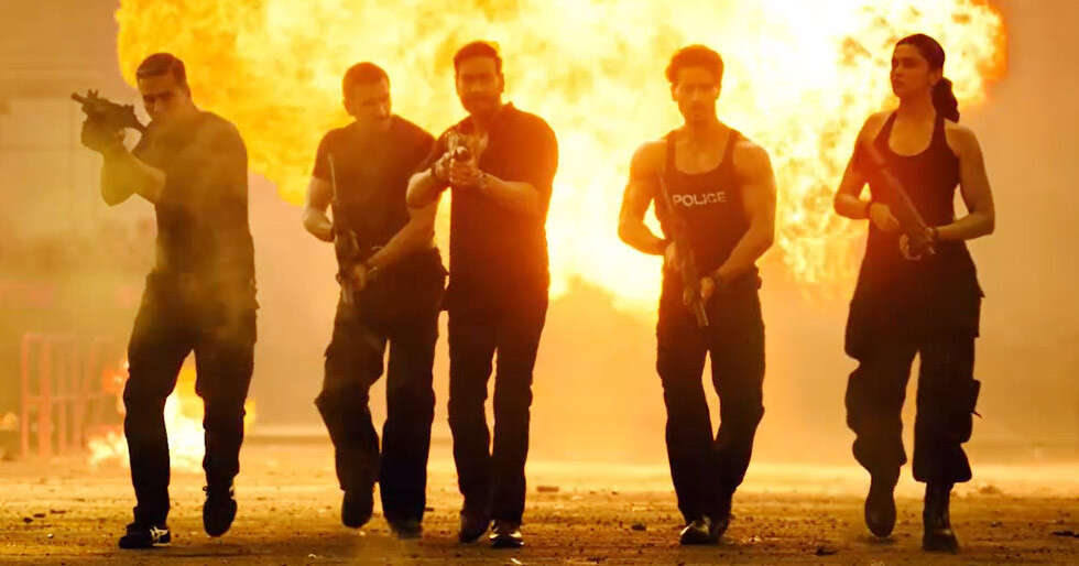 Action, drama and comedy is at its peak in the Singham Again trailer ...