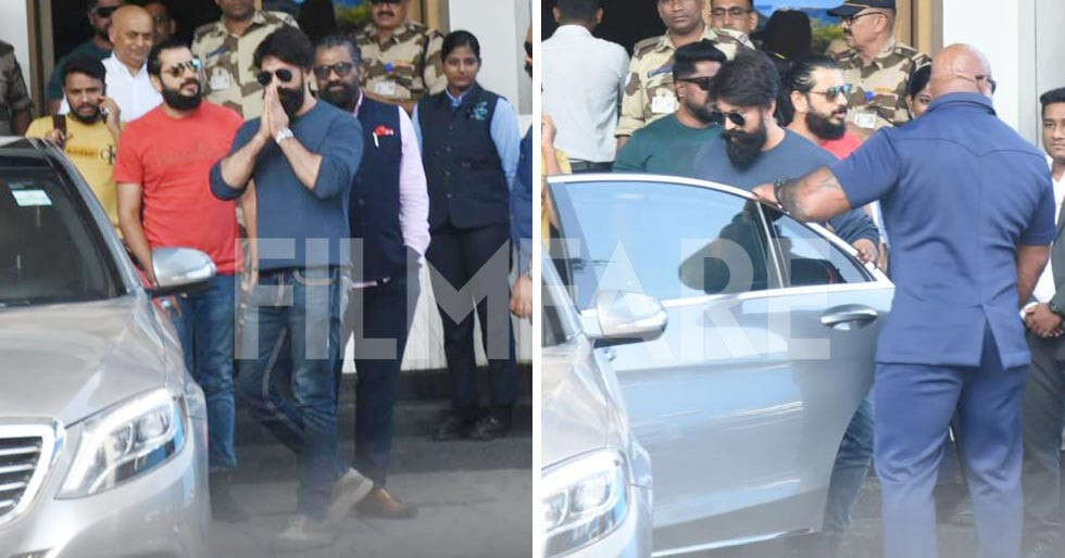 Photos: Yash makes a dashing appearance at the airport | Filmfare.com