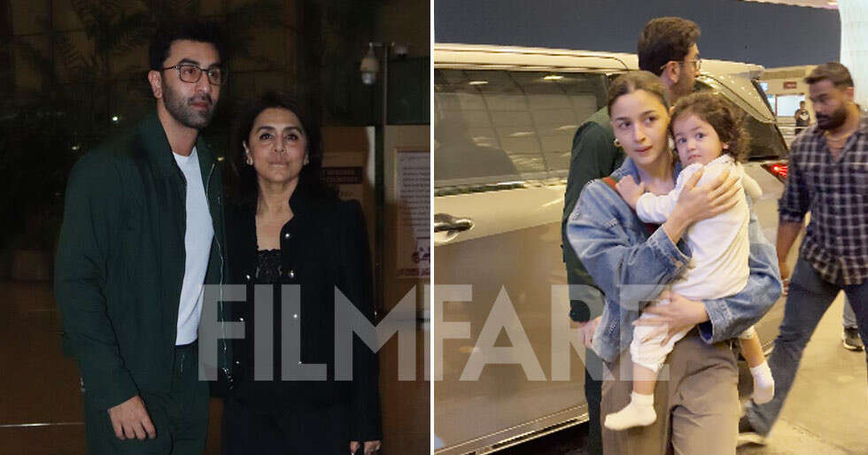 Watch: Alia Bhatt, Ranbir Kapoor & Raha jet off for a holiday ...