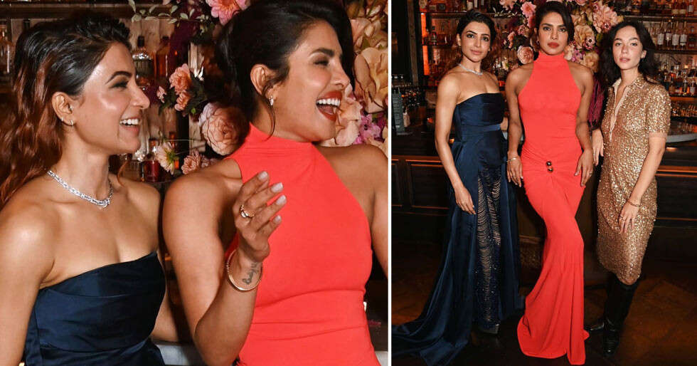 Photos: Priyanka Chopra Jonas & Samantha Ruth Prabhu at Citadel ... Photos: Priyanka Chopra Jonas & Samantha Ruth Prabhu at Citadel ...
