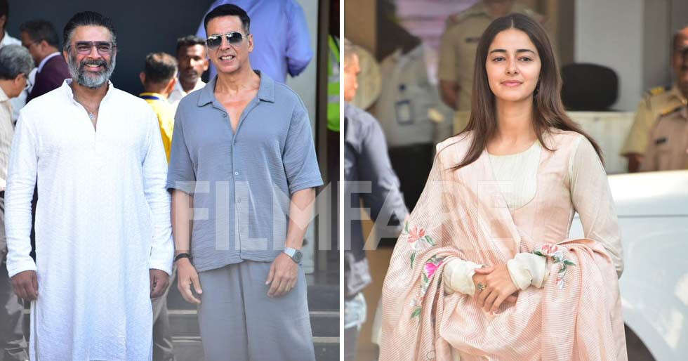 Pictures: Akshay Kumar, R Madhavan & Ananya Panday Head To Amritsar ...