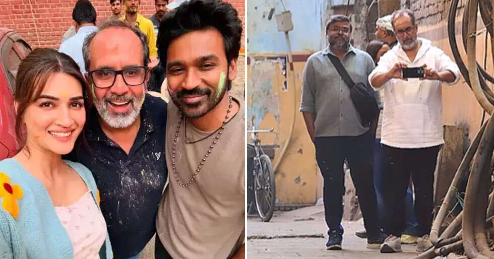 Dhanush And Kriti Sanon Shoot For Tere Ishk Mein In Benaras | Filmfare.com