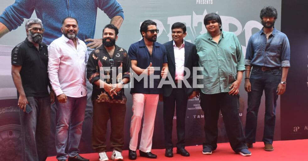 Photos: Suriya And Director Karthik Subbaraj Celebrate Retro At A Grand ...