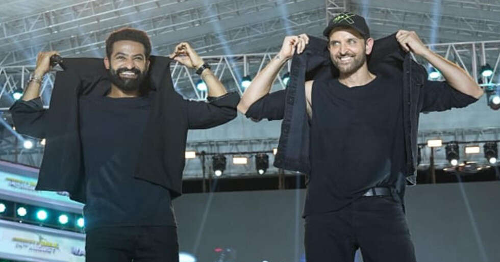 War 2 Pre-release Event: Jr NTR and Hrithik Roshan’s PDA Was The ...