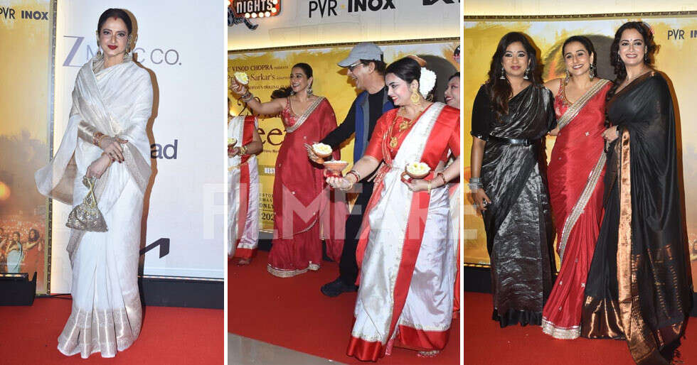 PHOTOS: Rekha, Vidya Balan and More Attend Parineeta’s Re-release ...