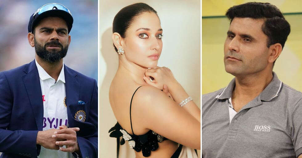 Tamannaah Bhatia Virat KohlI Abdul Razzaq | Filmfare.com