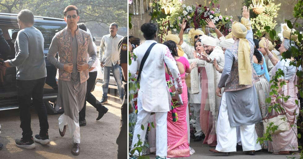 PHOTOS: Hrithik Roshan, Pashmina Roshan and More Attend Cousin Eshaan ...