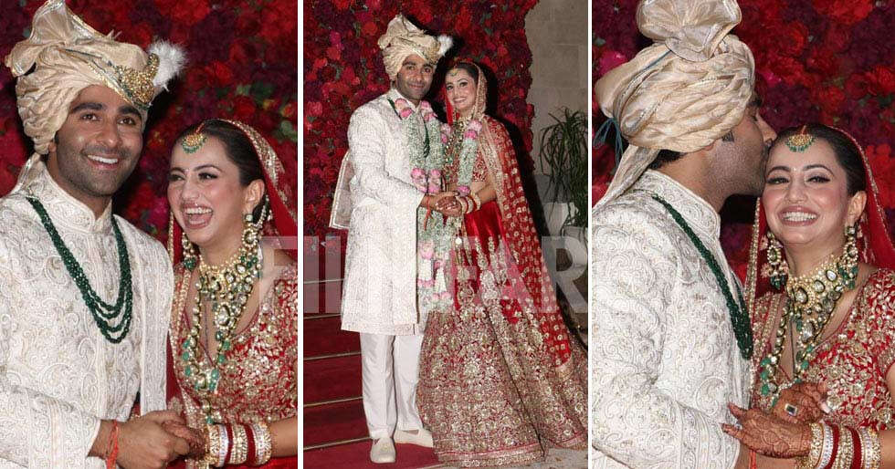 Pics: Aadar Jain & Alekha Advani’s First Appearance As Newlyweds ...