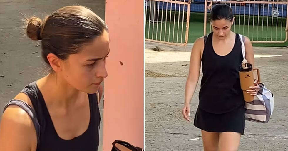 WATCH: Alia Bhatt Clicked Post a Game of Pickleball | Filmfare.com