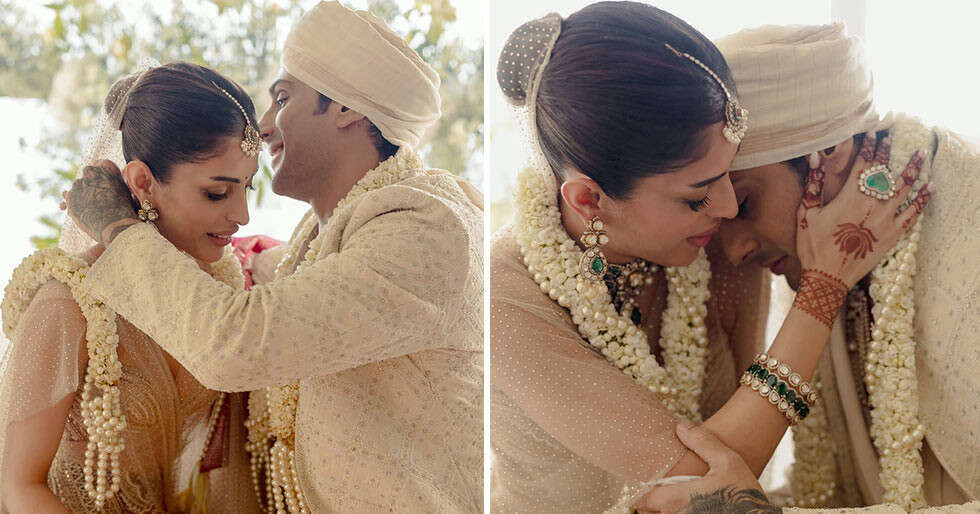 Photos: Prateik Babbar & Priya Banerjee's intimate wedding celebration ...