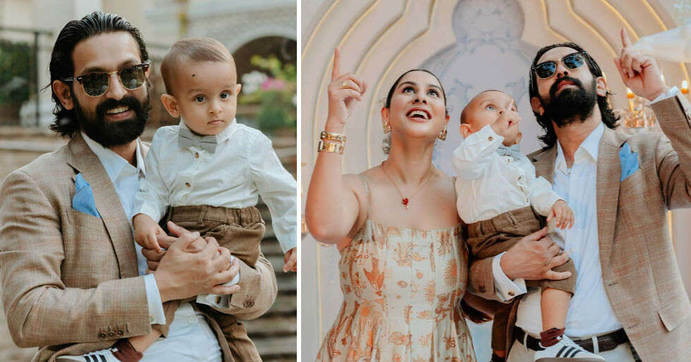 Vikrant Massey reveals son Vardaan’s face on his 1st birthday ...