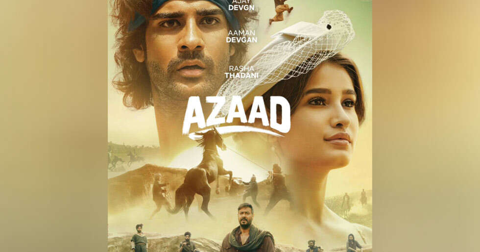 Rasha Thadani and Aaman Devgan shine in Azaad's trailer | Filmfare.com