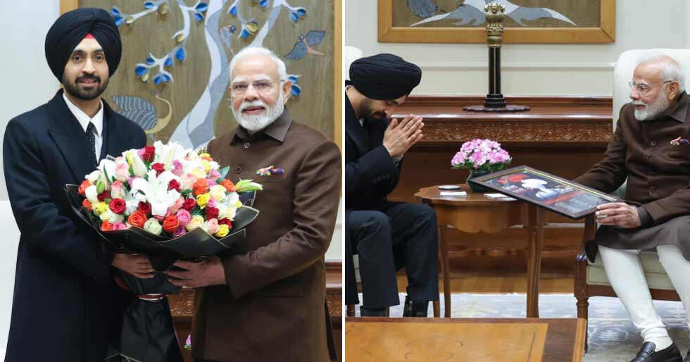 Diljit Dosanjh's Meeting With PM Modi Sends The Internet Into a Tizzy ...
