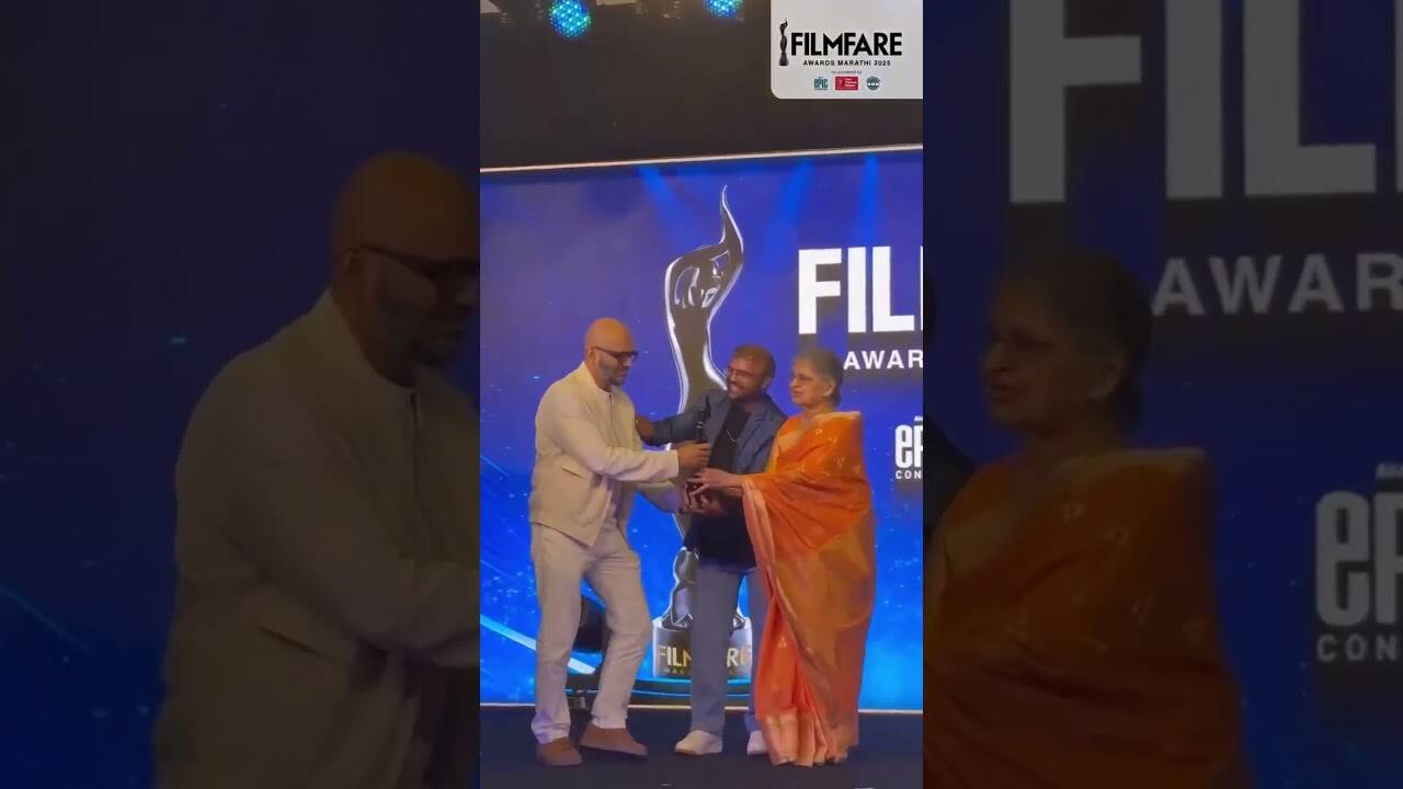 Anmol Bhave's EPIC Win Best Sound Design for Paani at Filmfare Awards ...