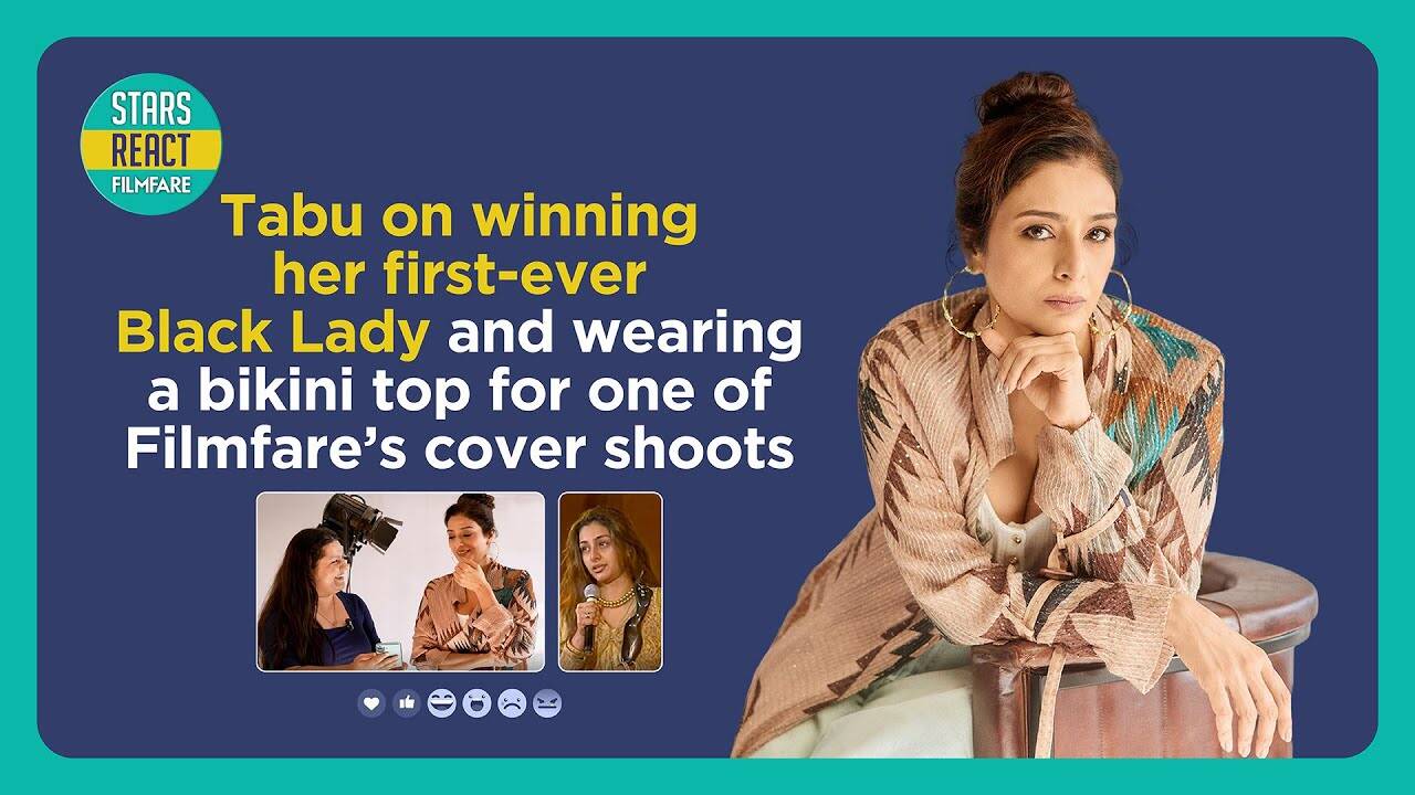 Stars React | Tabu React To Wearing Bikini For A Filmfare Cover Shoot ...