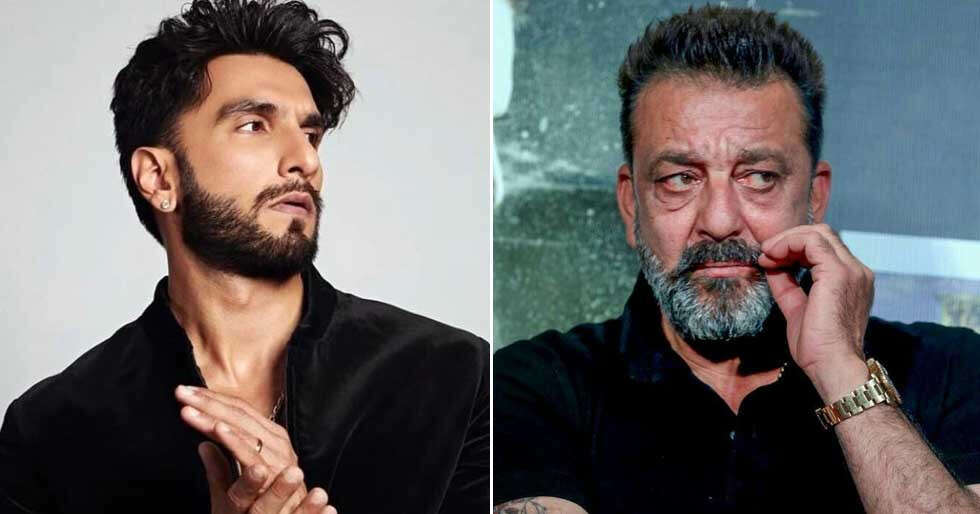 Spotted: Ranveer Singh And Sanjay Dutt On The Sets Of Dhurandhar | Filmfare.com
