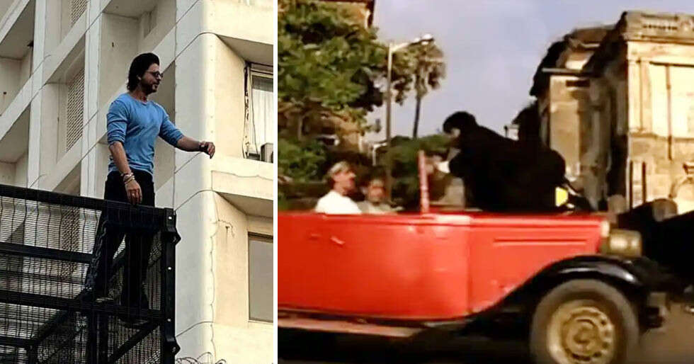 When Shah Rukh Khan Was Shooed Away From Mannat During Yes Boss' Shoot ...