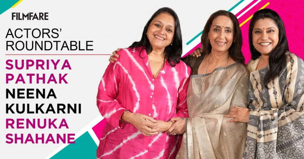 Supriya Pathak, Neena Kulkarni & Renuka Shahane at the Filmfare OTT Actors Roundtable | Filmfare.com