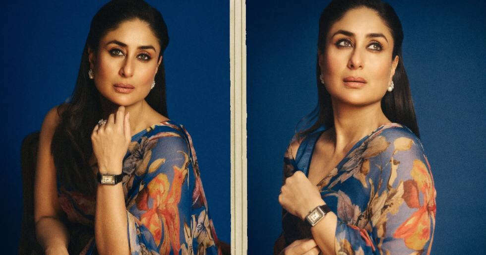Pictures: Kareena Kapoor Khan Stuns In A Floral Saree As She Attends ...