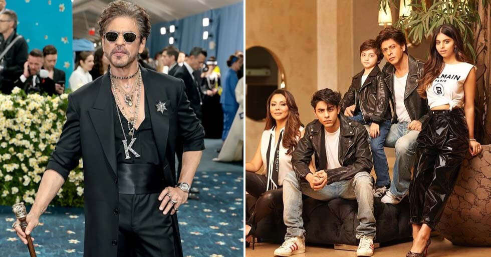 Shah Rukh Khan Shares How His 'Little Kids' Aryan, Suhana And AbRam Reacted To His MET Gala ...