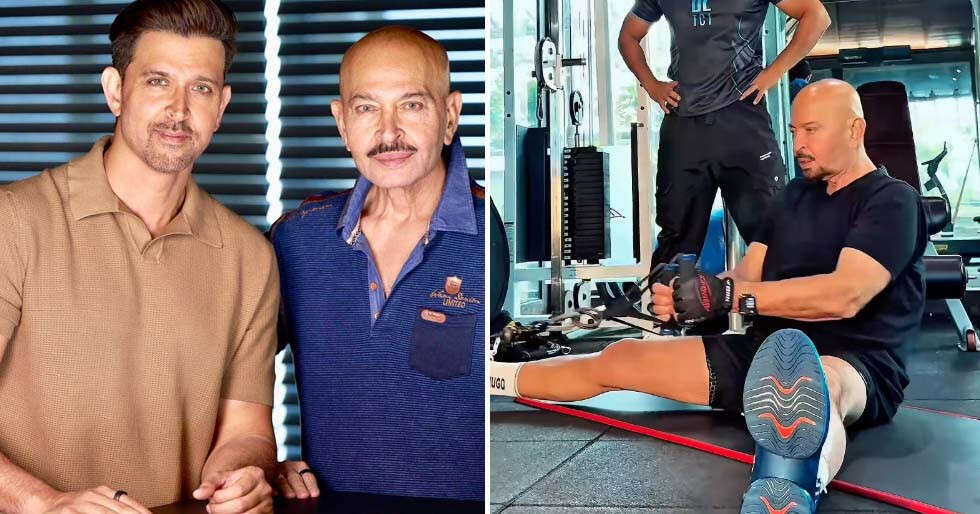 Hrithik Roshan Applauds Dad Rakesh Roshan’s Fitness At 75 | Filmfare.com