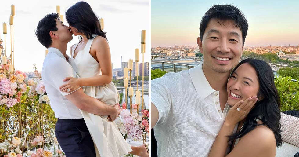 Shang-Chi Star Simu Liu Gets Engaged To Longtime Girlfriend Allison Hsu ...