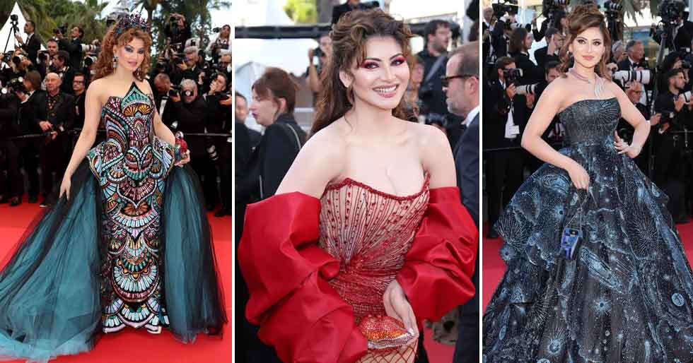 PHOTOS: When Urvashi Rautela Served High Fashion At The Cannes Red Carpet | Filmfare.com