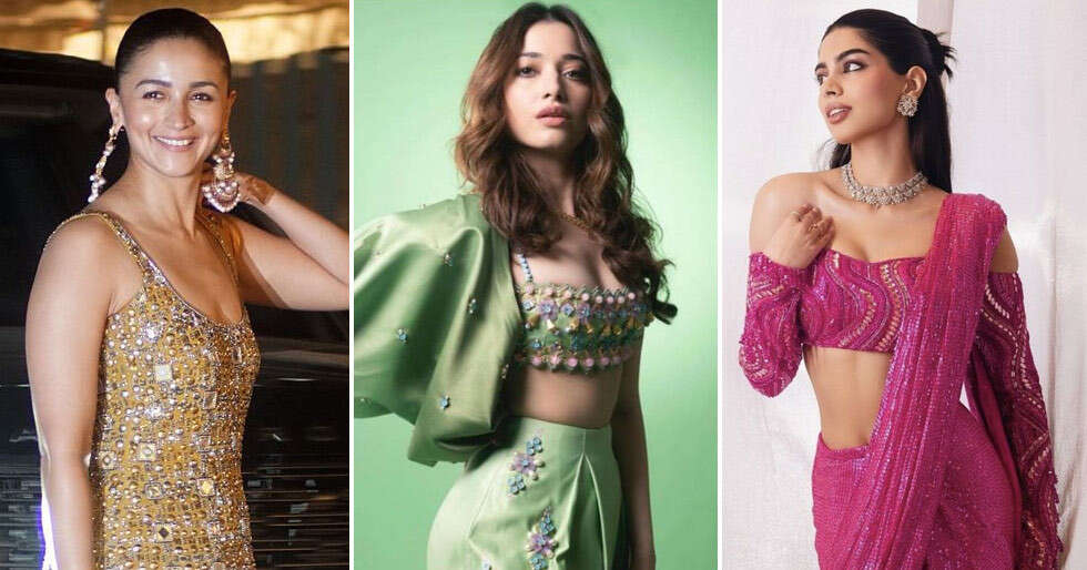 Navratri Style File: Take notes from Janhvi, Alia, Kareena and more on ...