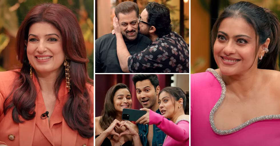 Two Much With Kajol and Twinkle: Salman Khan, Aamir Khan, Alia Bhatt & More Engage in Laughter ...