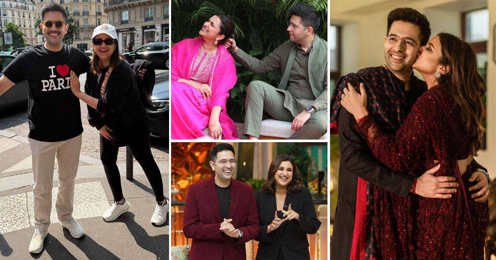 Anniversary Special: Pictures of Parineeti Chopra and Raghav Chadha ...