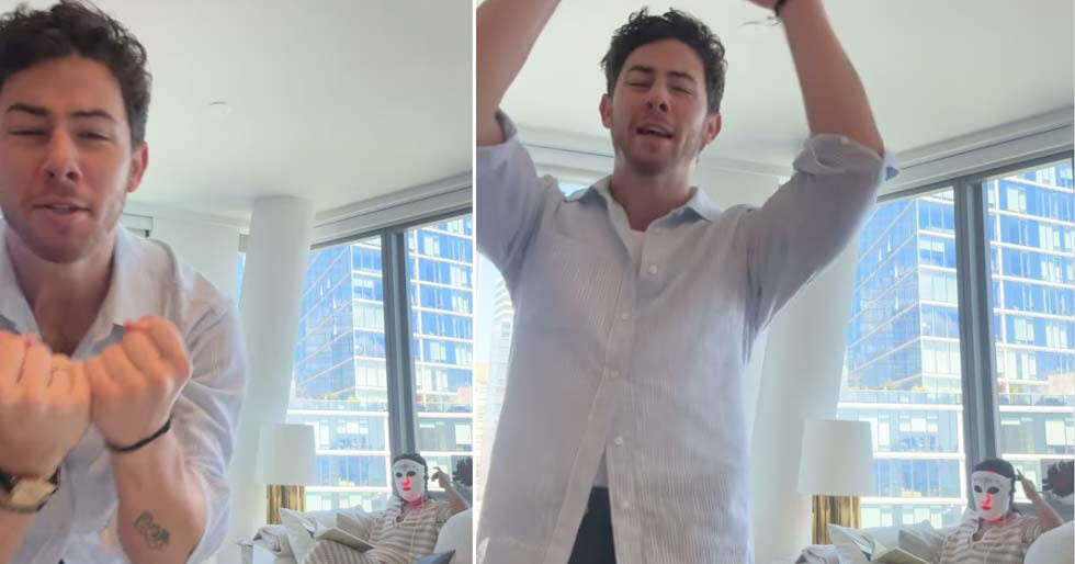 Nick Jonas Lip-syncs for Priyanka Chopra Jonas in This Hilarious Video | Filmfare.com