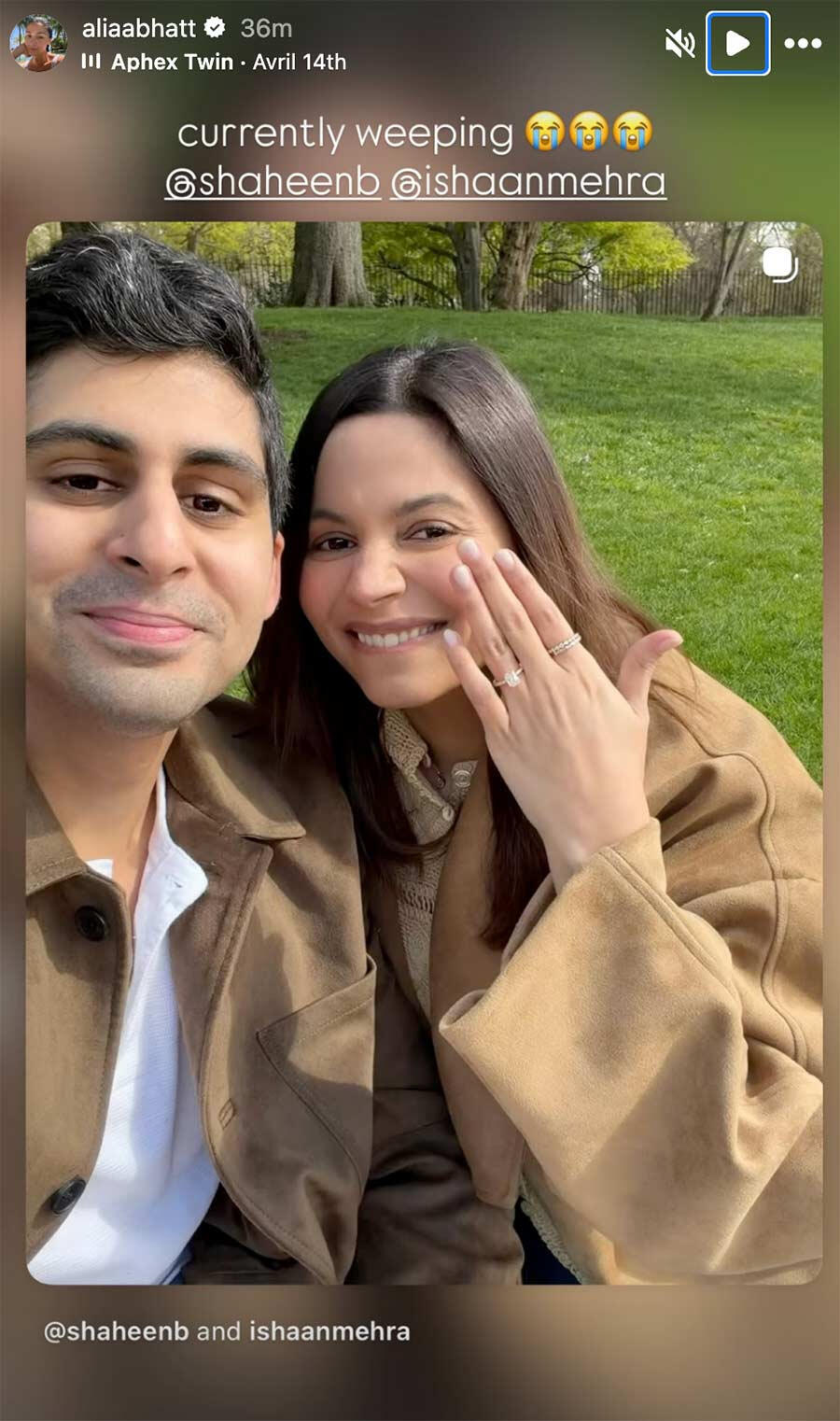 Alia Bhatt’s Reaction to Shaheen Bhatt’s Engagement Is Every Excited ...