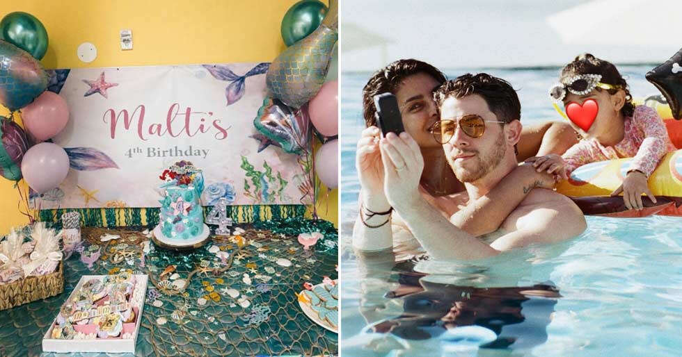 Priyanka Chopra gives a peek into daughter Malti Marie’s mermaid-themed ...