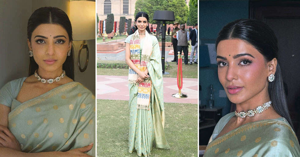 Samantha Ruth Prabhu Attends At-Home Reception on Republic Day ...