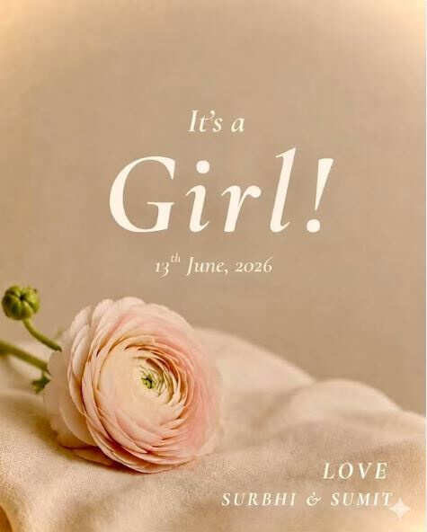 Qubool Hai Star Surbhi Jyoti Welcomes First Child With Husband Sumit ...
