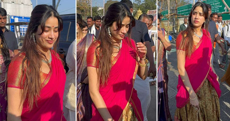 WATCH: Janhvi Kapoor Visits Tirumala Temple to Celebrate 29th Birthday ...