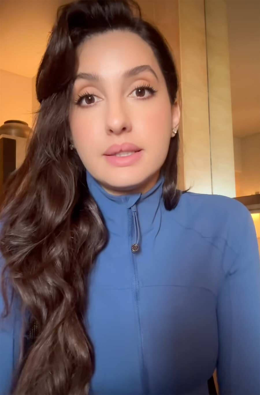 Nora Fatehi Says People Are Living in Fear Amid Middle East Conflict ...