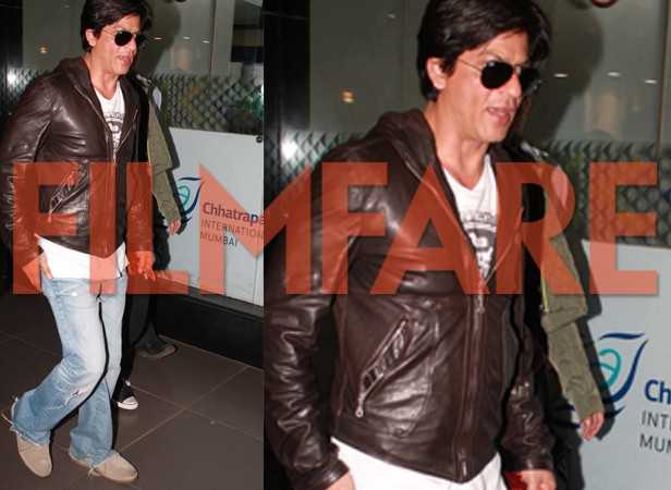 SRK-Katrina return from London | Filmfare.com