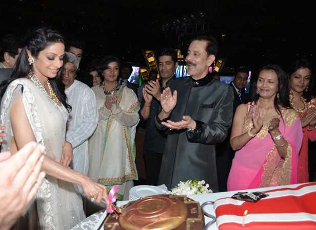 Sahara shree celebrates Sridevi's success | Filmfare.com