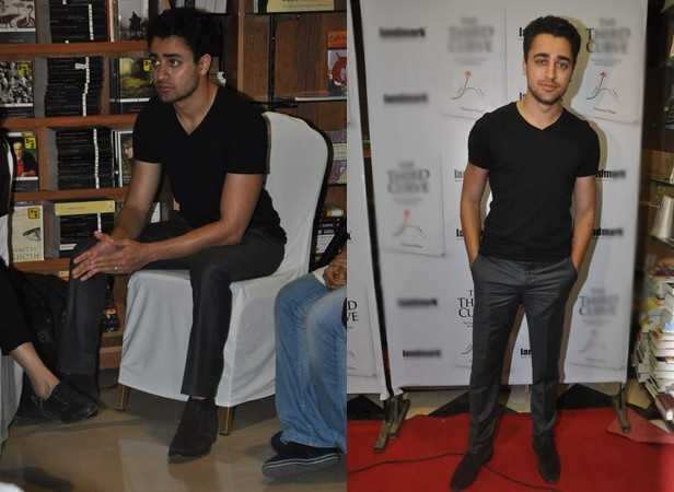 Imran at Mansoor Khan's book launch | Filmfare.com