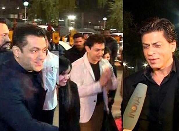 SRK, Salman and Aamir clicked together! | Filmfare.com