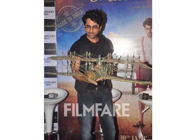 Ayushmann Khurrana gets a new look! | Filmfare.com Ayushmann Khurrana gets a new look! | Filmfare.com