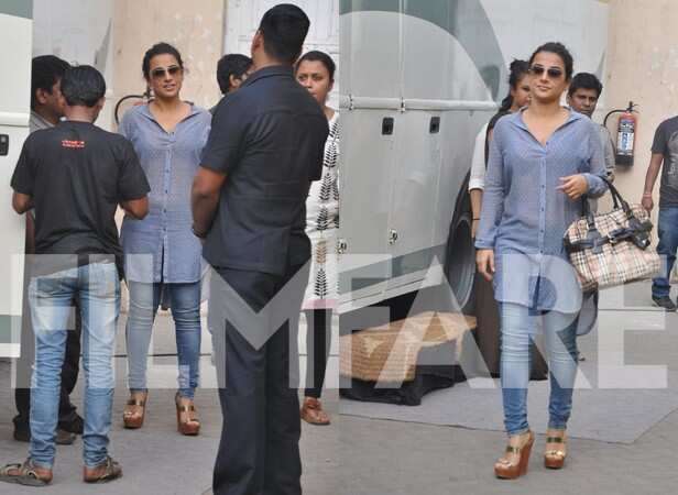 Spotted: Vidya Balan without make-up | Filmfare.com